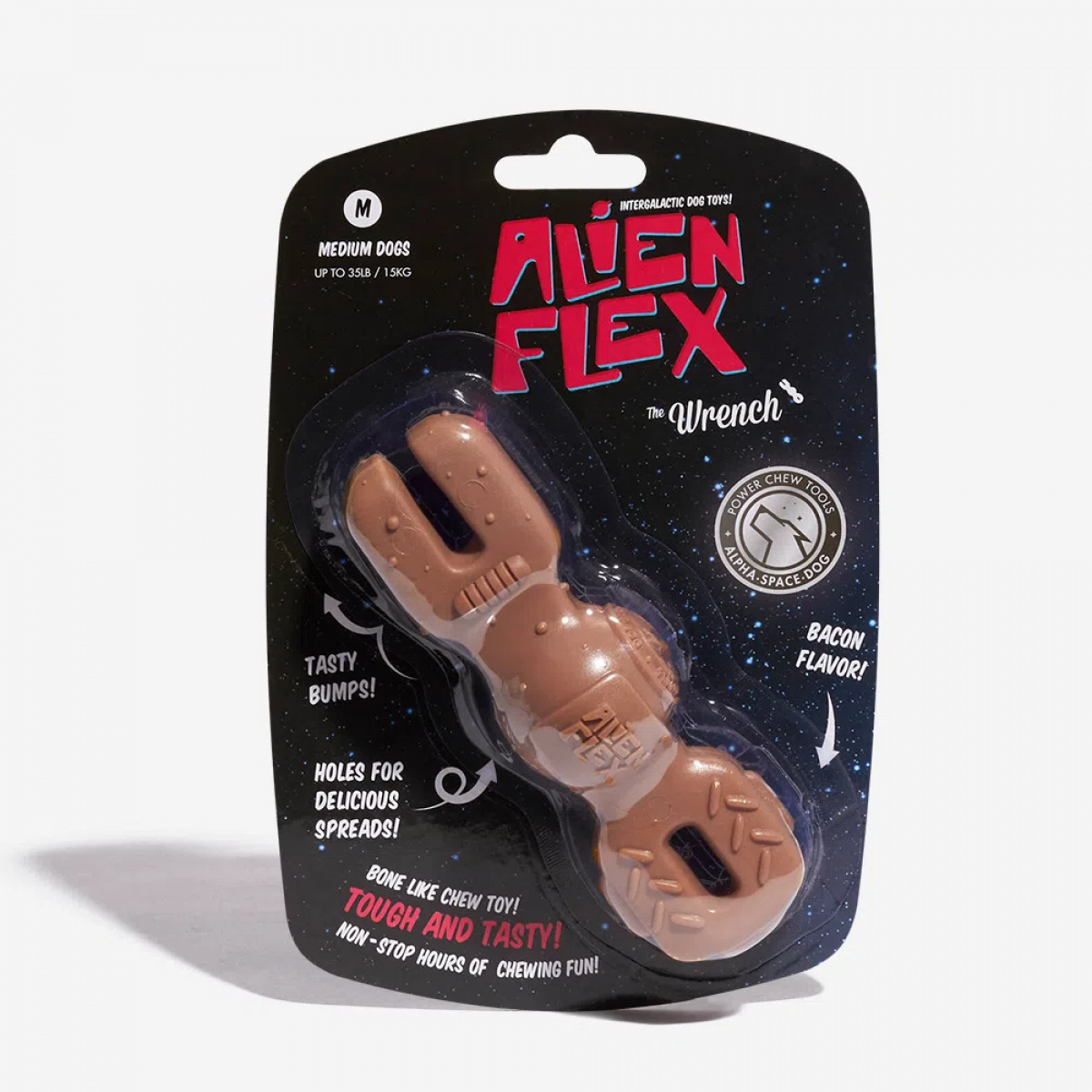 Brinquedo Zeedog Alien Flex Chave Inglesa | Neon Pet Shop