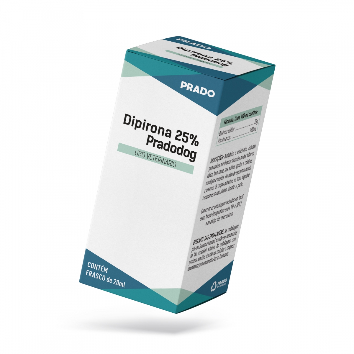 Dipirona Prado Dog 25% 20ml | Neon Pet Shop