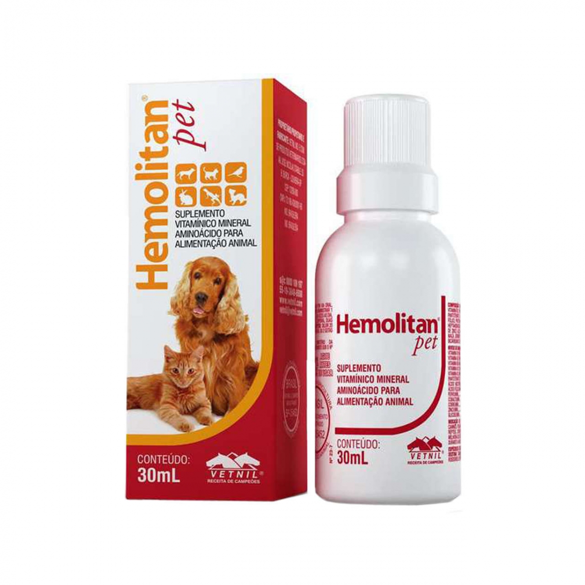 Hemolitan Pet Gotas 30 ml | Neon Pet Shop